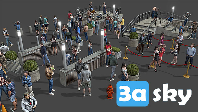 Stylized People Lowpoly Pack from 3DS MAX Models & Free Download Stylized People Lowpoly Pack from 3DS MAX Models & Free Download